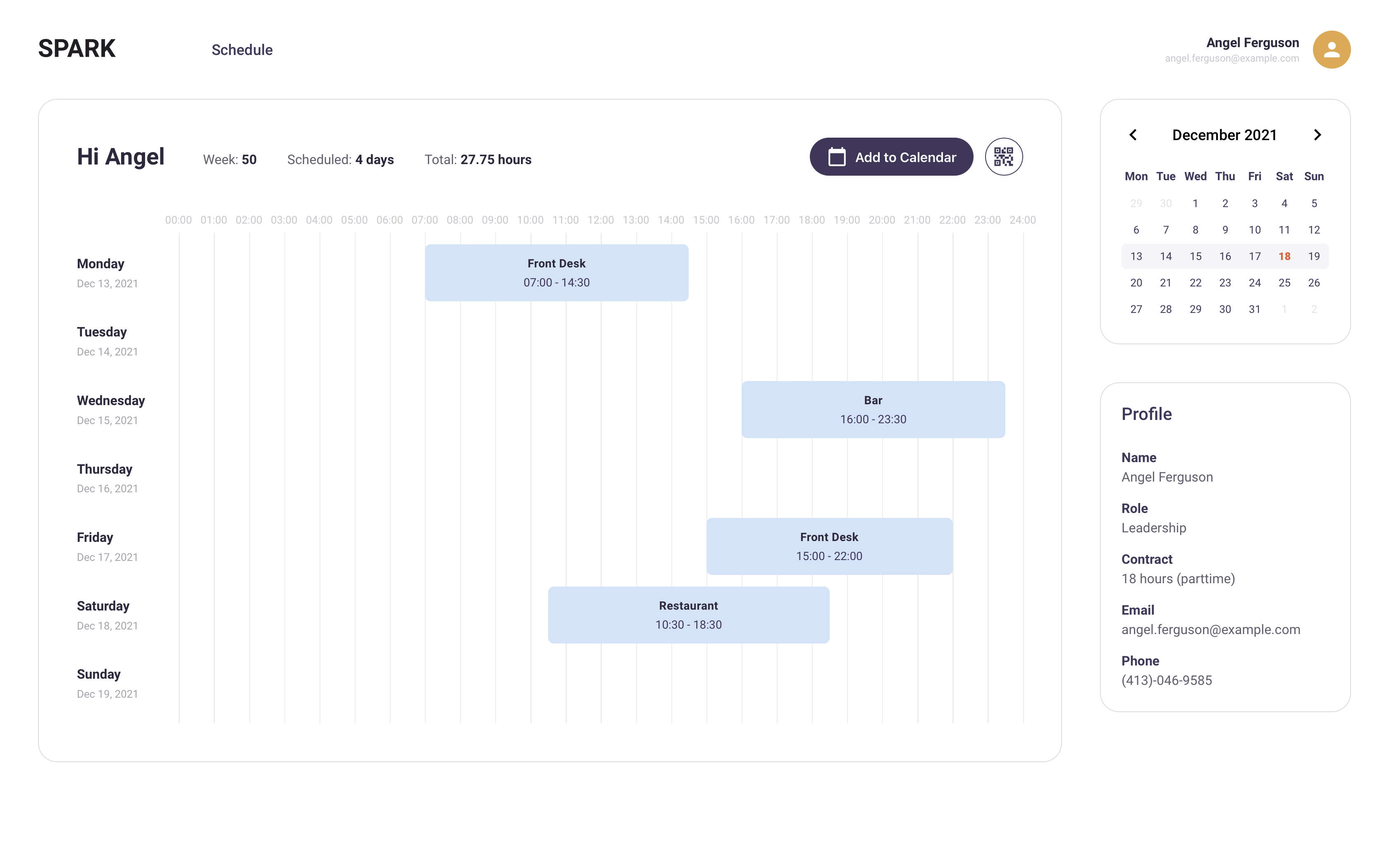 GitHub - robvanbakel/spark: Easily manage your employees and publish ...